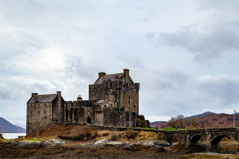Unique Landscape Photo in Scotland, Mountains Stock Image - Image of ...