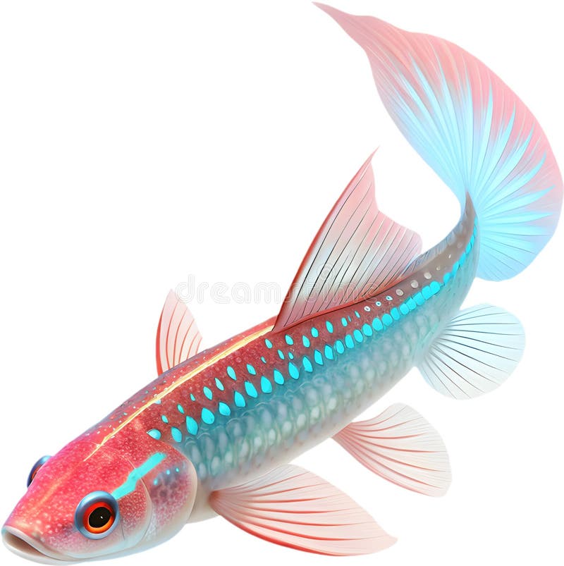 Lanternfish Features Glowing Bioluminescent Organs for Underwater Light ...