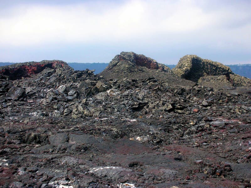 Unique Lava Formations in Hawaii Stock Photo - Image of formation ...