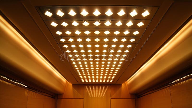 A Unique Lighting Feature in a Yacht Cabin Where Small Diamondshaped ...