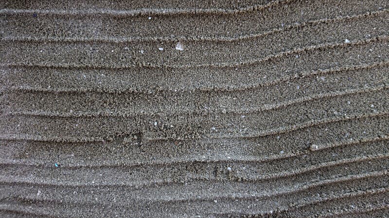 Unique Lines in Wet Sand Closeup Stock Photo - Image of closeup, sand ...