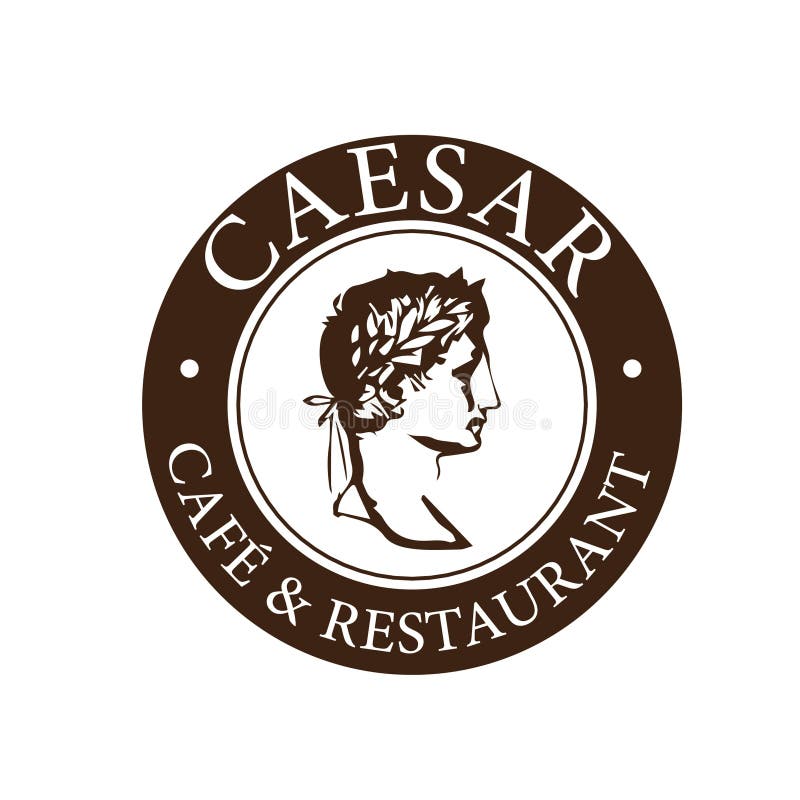 Caesar Head Logo Stock Illustrations – 46 Caesar Head Logo Stock ...