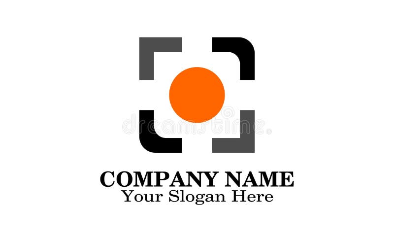 Unique logo design circle stock vector. Illustration of elements ...