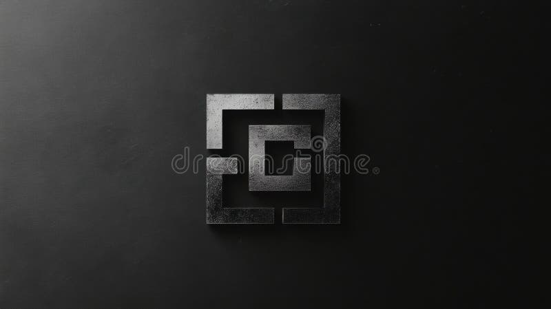 Creative Modern Minimalistic Logo Design with Geometric Shapes in Black ...