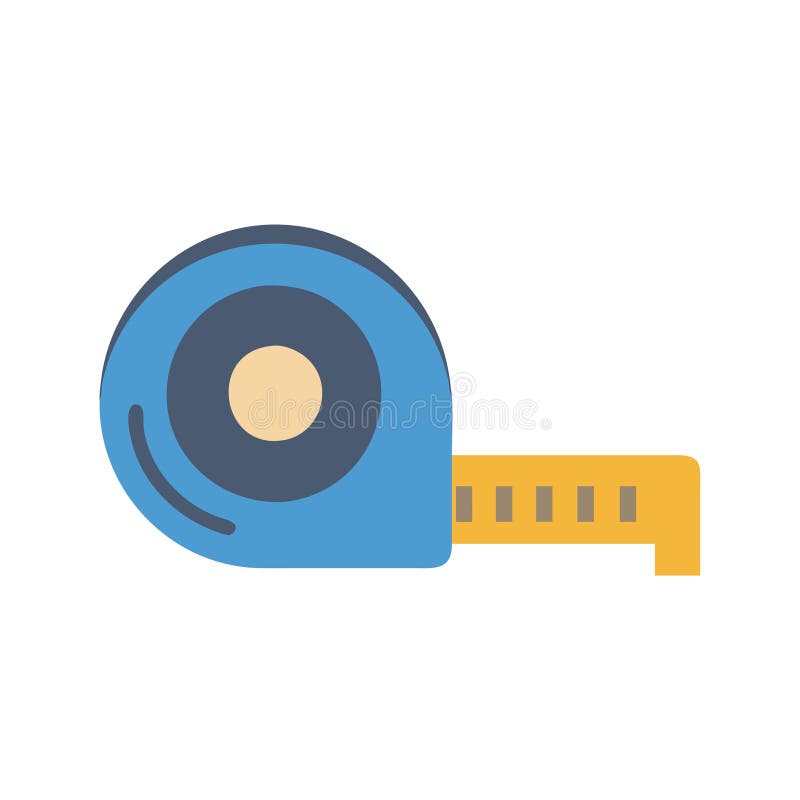 Unique Measuring Tape Graphic Icon Stock Illustration - Illustration of ...