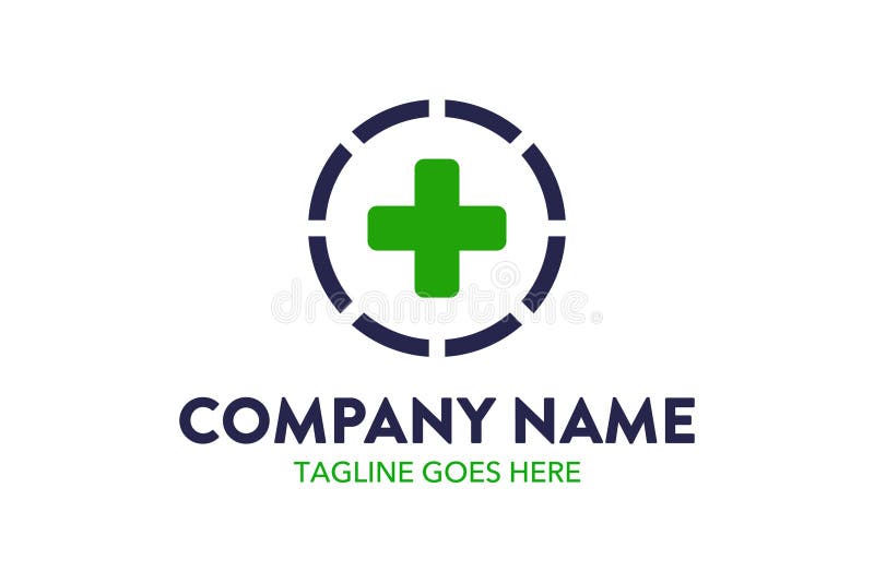 Unique Medical Logo Template Stock Vector - Illustration of fitness ...
