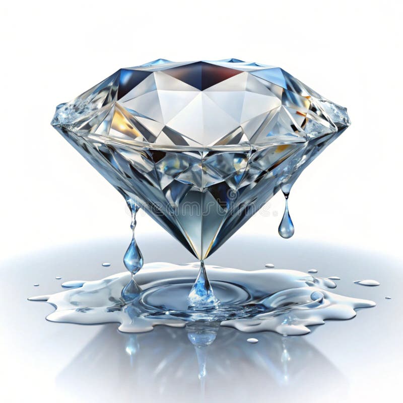 Melting Diamond Stock Illustrations – 346 Melting Diamond Stock ...