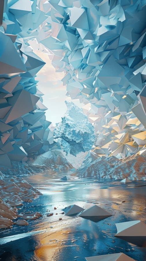 A Unique Mixture of Triangles Rectangles and Pentagons Form a Striking ...