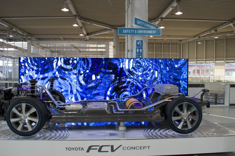 Unique Model of Car in Toyota Showroom Editorial Stock Image - Image of ...