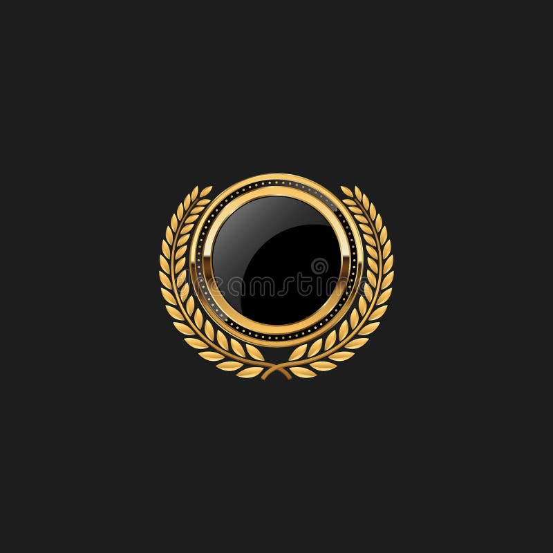 Gold Crest Logo Template