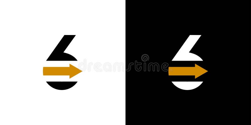 Unique and Modern 6 Direction Logo Design Stock Vector - Illustration ...