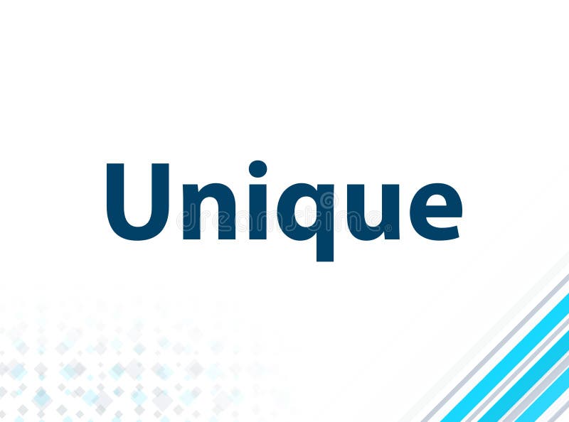 Unique Modern Flat Design Blue Abstract Background Stock Illustration ...