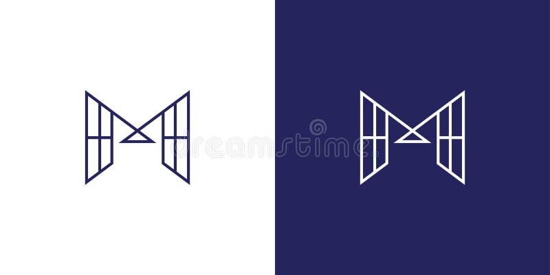 Unique and Modern Letter AX Initials Logo Design Stock Vector ...