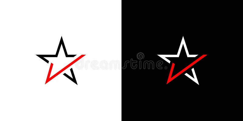 Unique and Modern Truth Star Logo Design Stock Vector - Illustration of ...