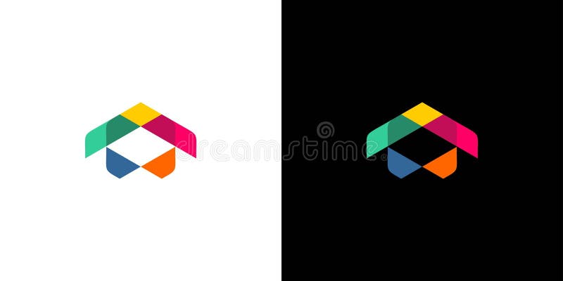 Unique and Modern Up Logo Design 15 Stock Vector - Illustration of ...