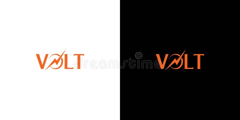 Unique and Modern Volt Logo Design Stock Vector - Illustration of ...