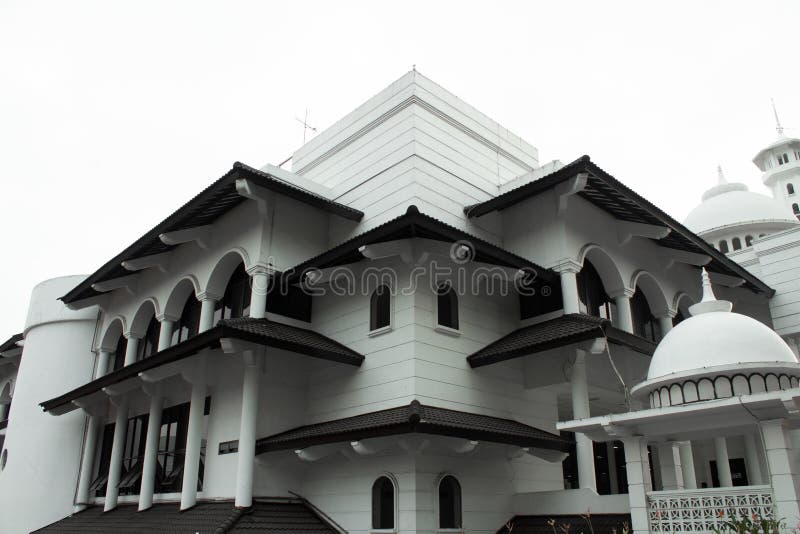 Unique mosque building stock image. Image of beautiful - 245516261