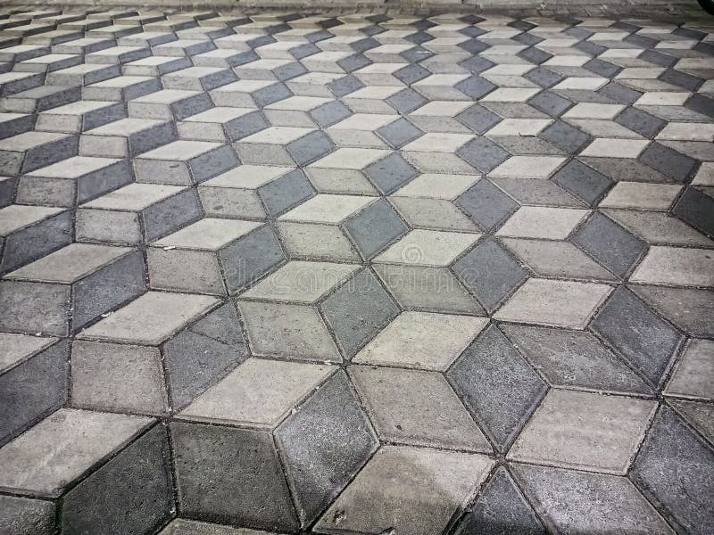 Unique and Nice Texture a Stone Road on a Village Road Stock Photo ...