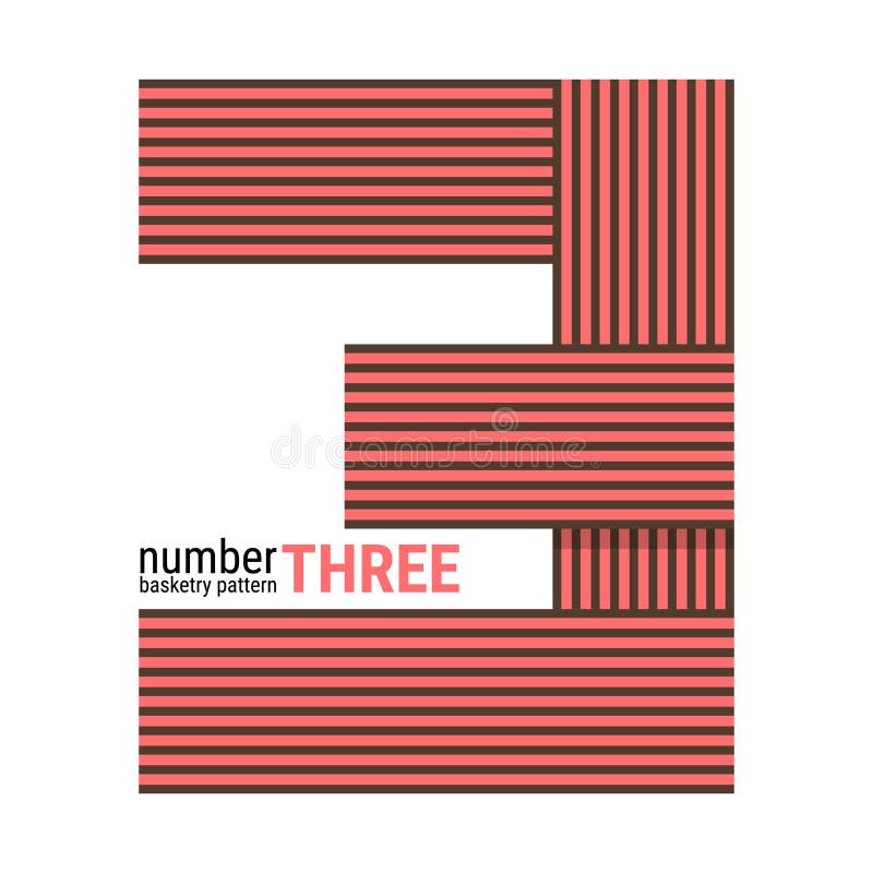 Unique Number 2023 Symbol with Line Cut Stock Vector - Illustration of ...