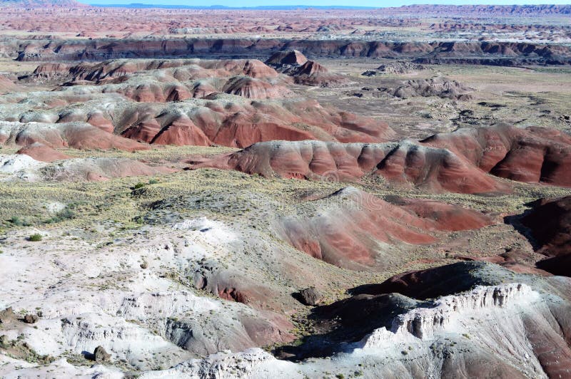 Painted Desert stock photo. Image of arizona, color - 254861398