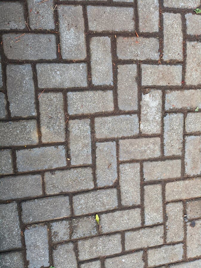 Unique Paving Block Designs for Roads and Gardens Stock Image - Image ...