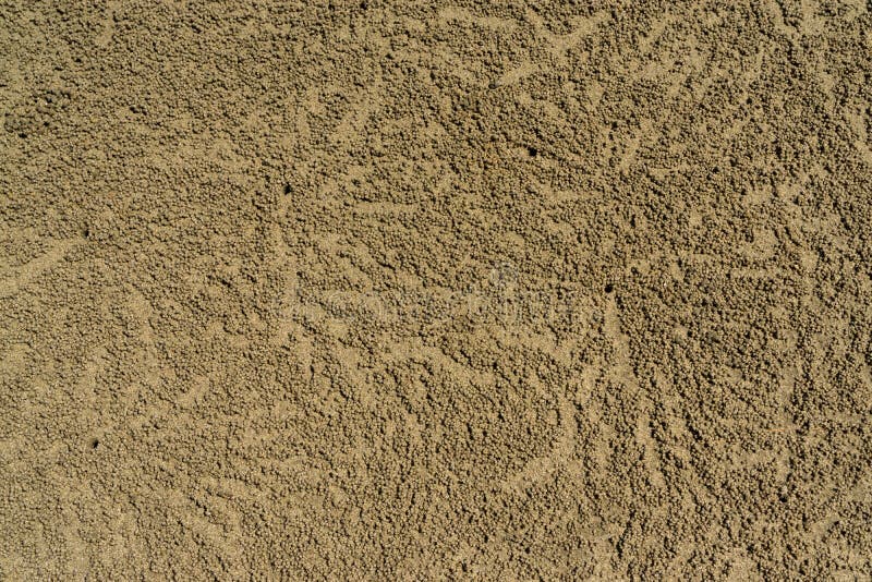Unique Patterns on Beach Sand Perfect for Background Stock Photo ...