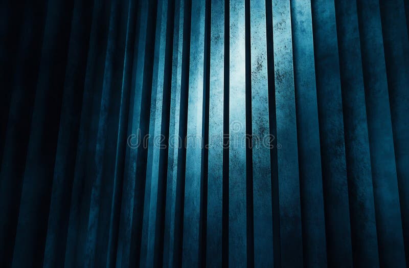 Unique Patterns in Blue Light Beams Stock Photo - Image of beams ...