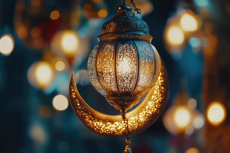 A Unique Pendant Light Featuring a Crescent-shaped Design and a Warm ...