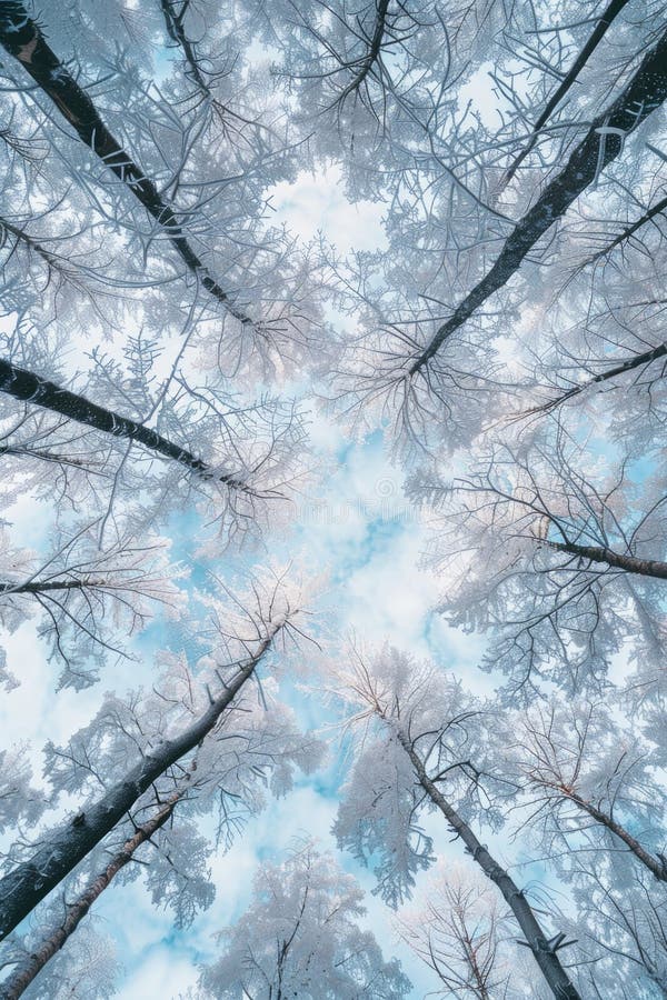A Unique Perspective of a Forest from Ground Level. Perfect for Nature ...