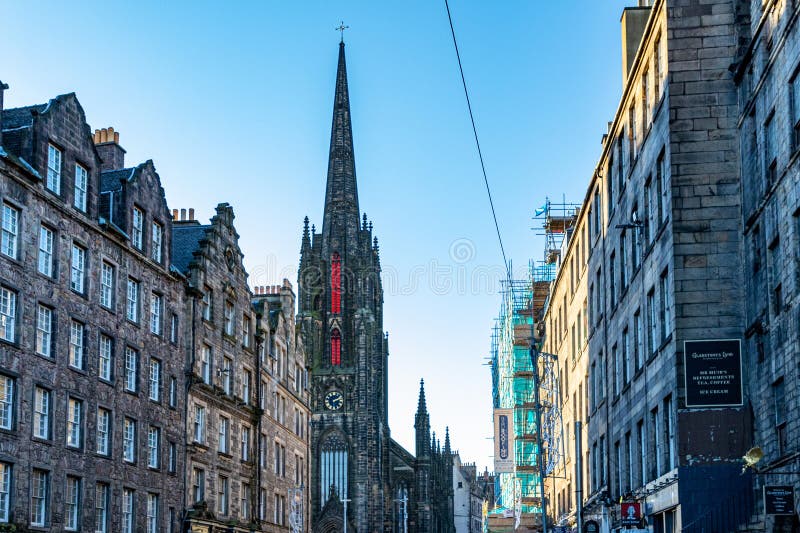 Unique Photo Showing the Gothic Architecture in Edinburgh, Scotland ...