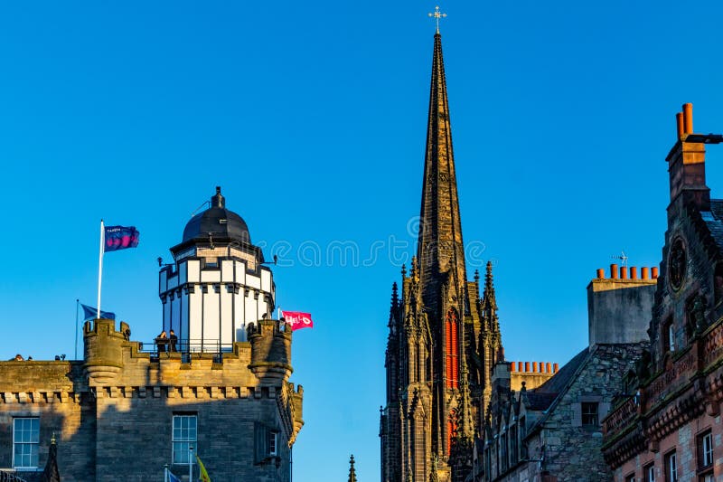 Unique Photo Showing the Gothic Architecture in Edinburgh, Scotland ...