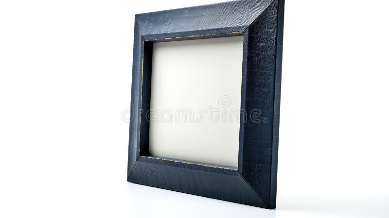 Unique picture frame blue stock illustration. Illustration of recycled ...