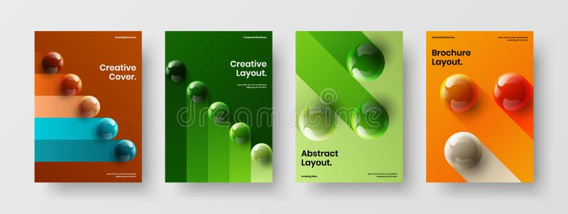 Unique Placard Design Vector Concept Set Stock Vector - Illustration of ...