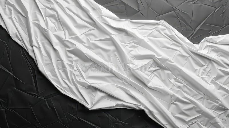 Unique Plastic Wrap Texture Collection for Overlay Designs. Wrinkled ...