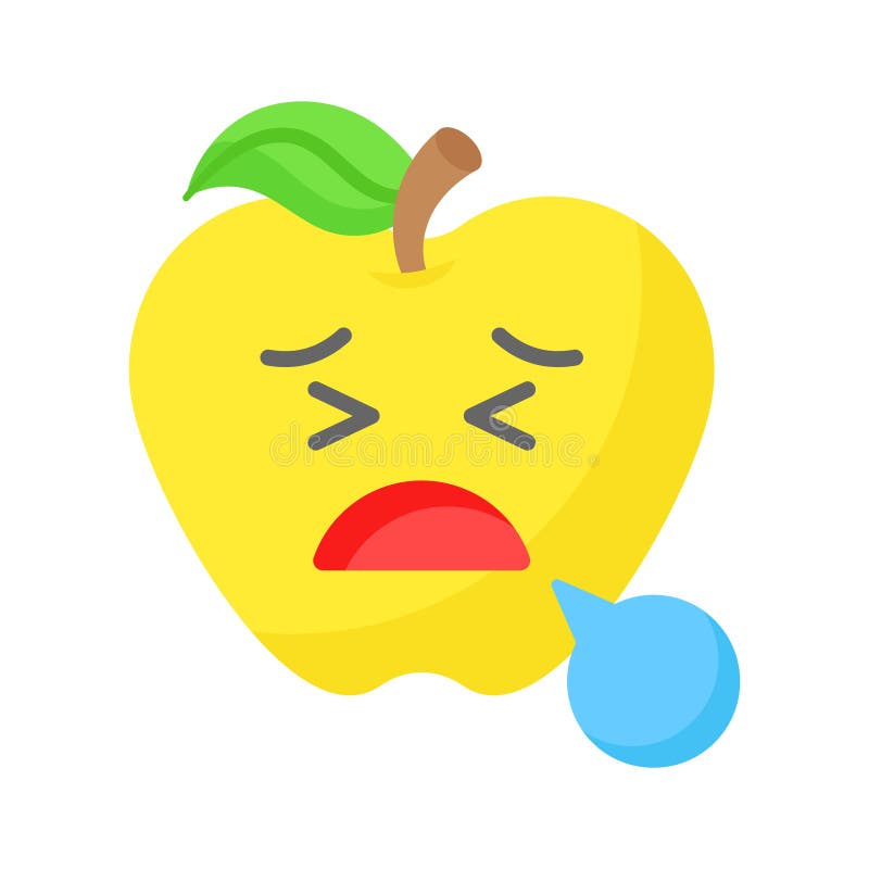 Unique and Premium Vector of Tired Emoji, Editable Icon Stock Vector ...