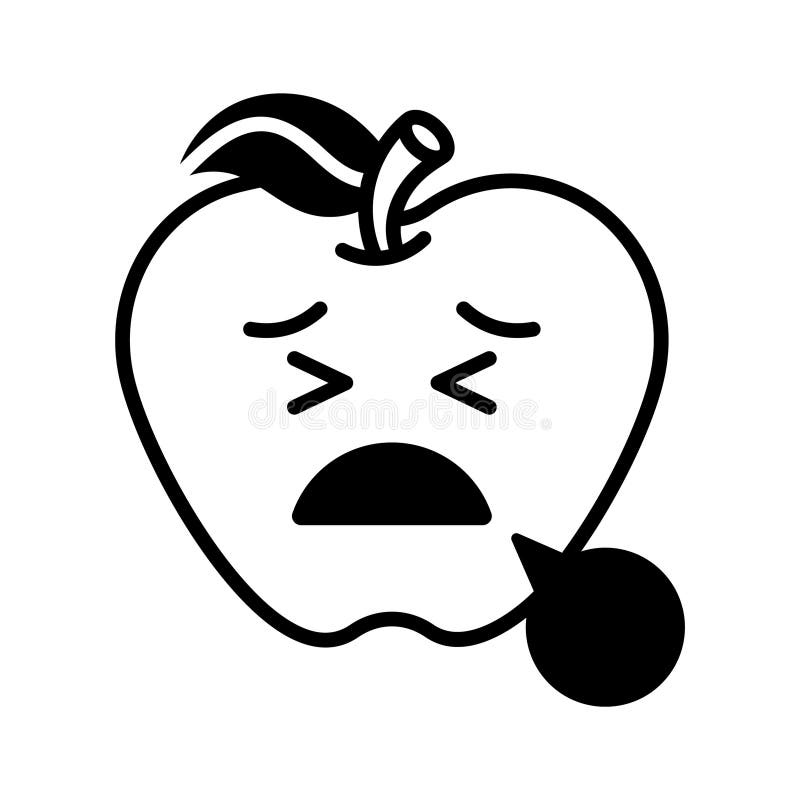 Unique and Premium Vector of Tired Emoji, Editable Icon Stock Vector ...