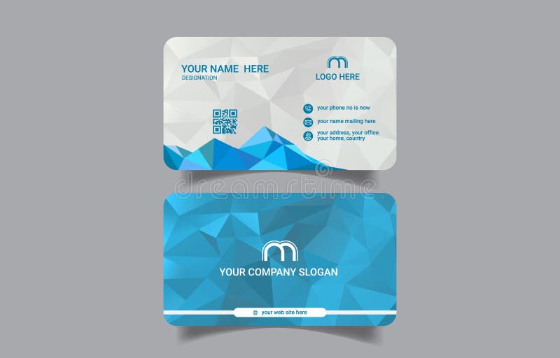 Unique Design Professional Business Card Template Editable File ...