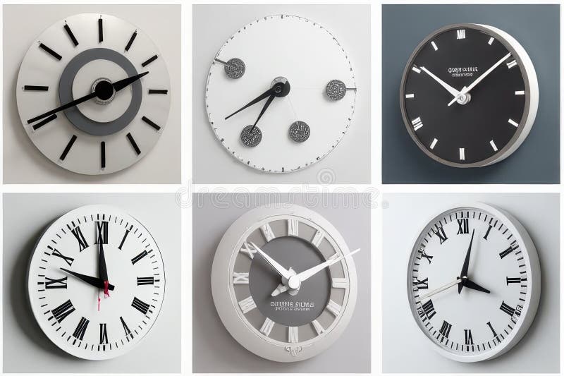 Unique Radio-Controlled Wall Clock Designs for a Modern Ambiance Stock ...