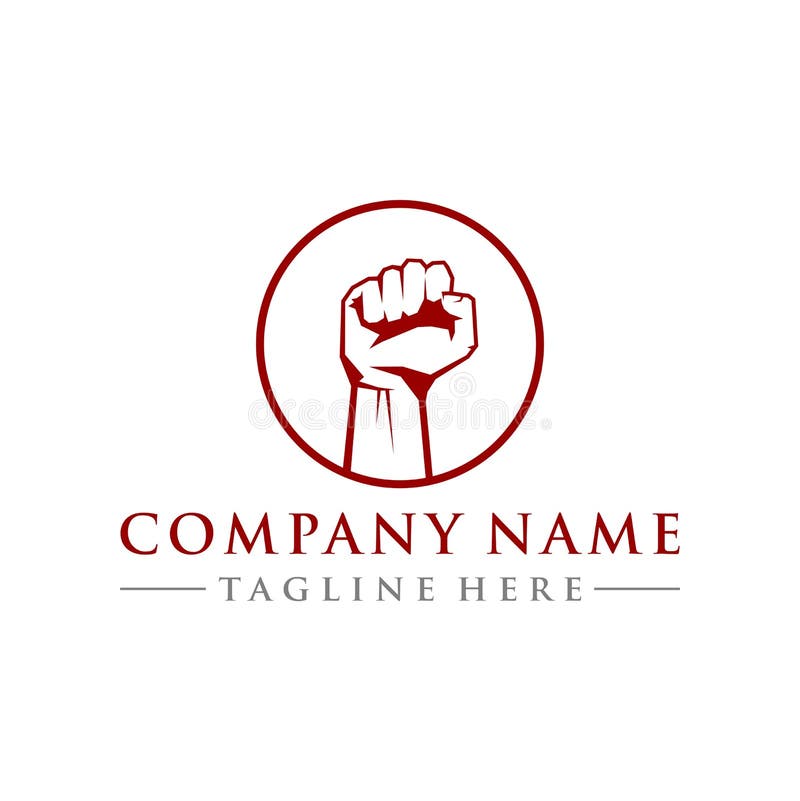 Fist logo image vector stock vector. Illustration of punch - 241528794