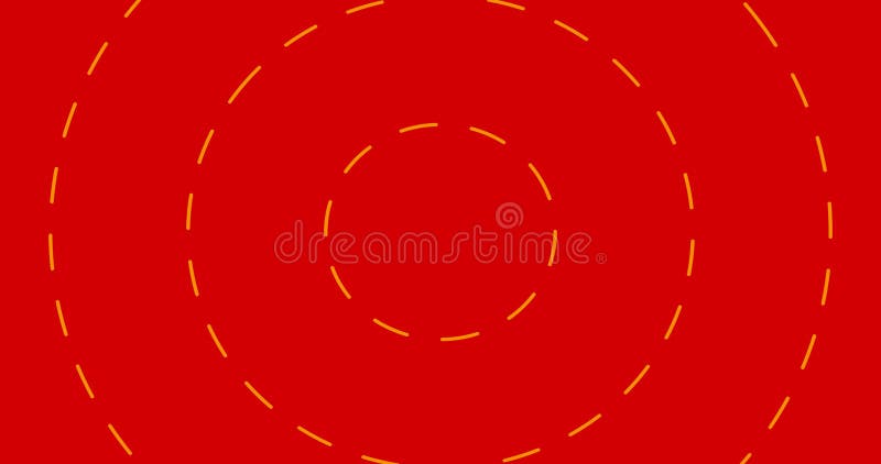 Gradient Circle Background. Hypnotic Circular Animation Stock Footage ...