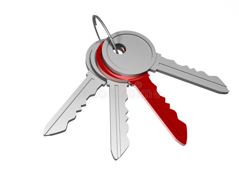 Sold keys. stock illustration. Illustration of access, secure - 688405