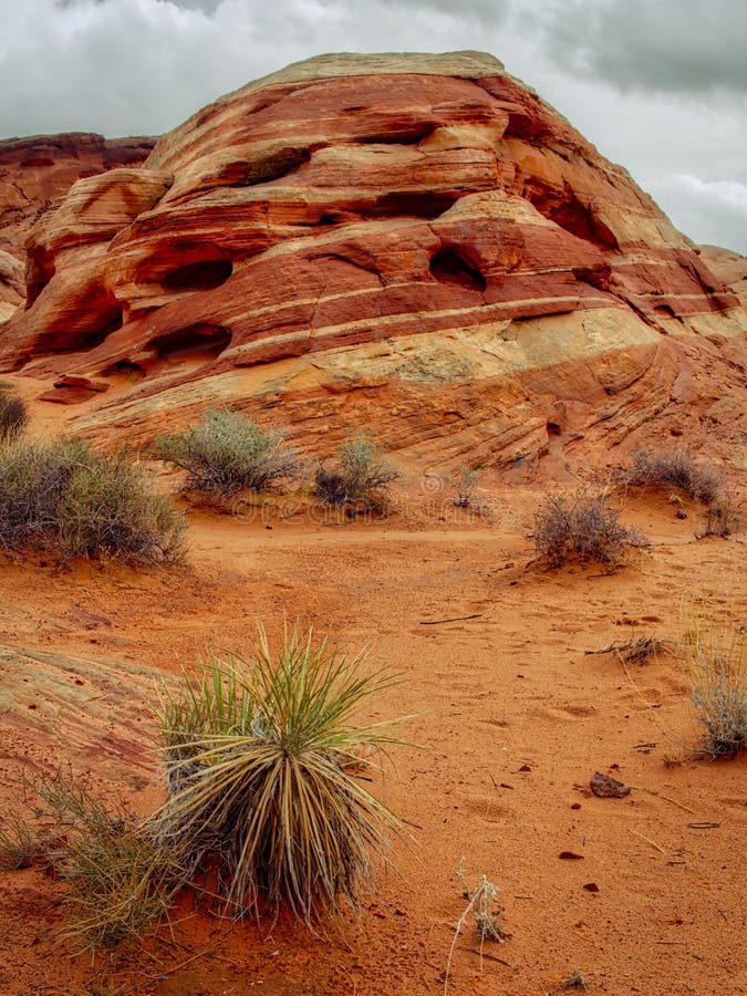 The Unique Red Sandstone Rock Formations Stock Photo - Image of texture ...