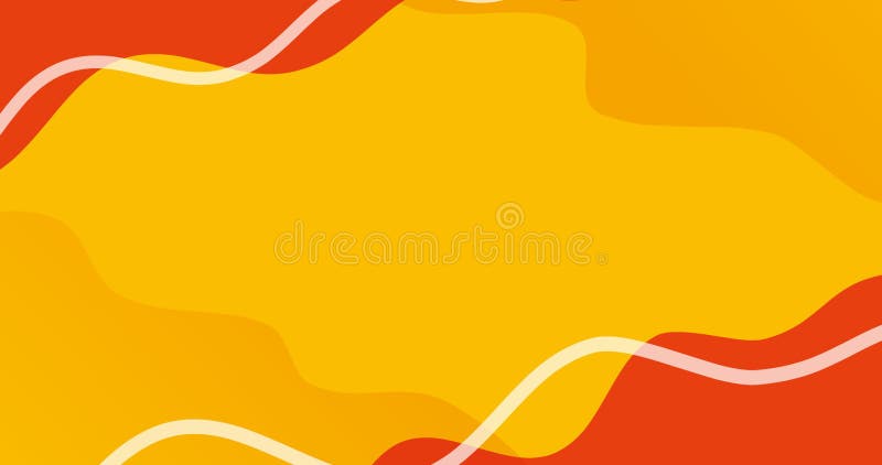 Red and Yellow Abstract Wave Line Background Animation Stock Footage ...