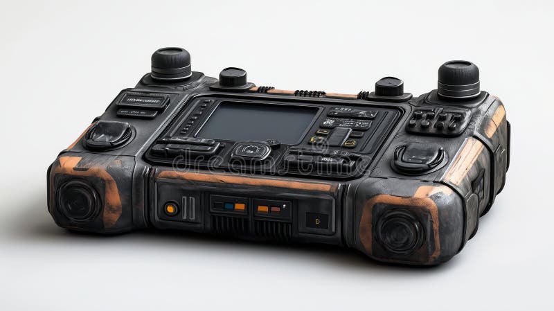 Unique Retro Remote Communication Device with Rugged Design and ...
