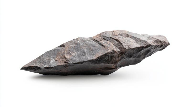 A Unique Rock Formation with Sharp Edges and a Rugged Surface. Nature ...