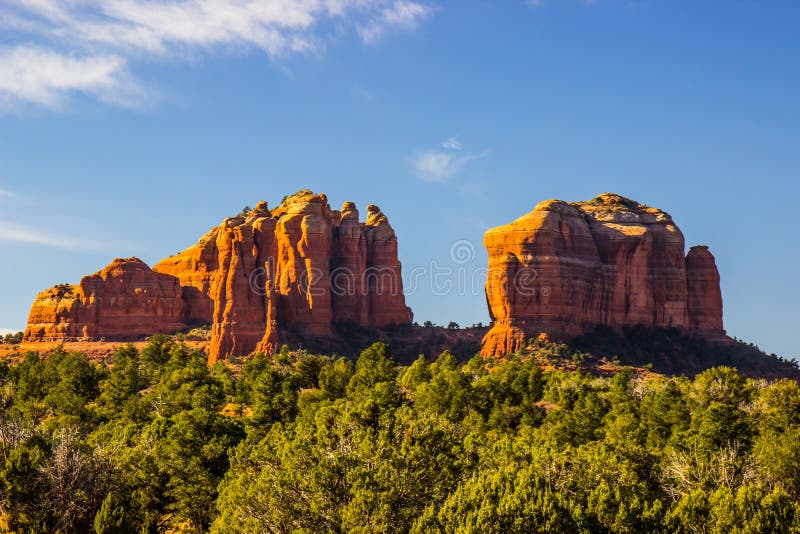 Unique Rock Formations in Arizona High Desert Stock Image - Image of ...