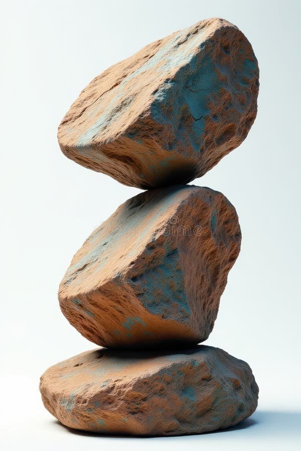 Unique Rock Sculpture, Weathered by Wind and Time, Light, Shadow ...