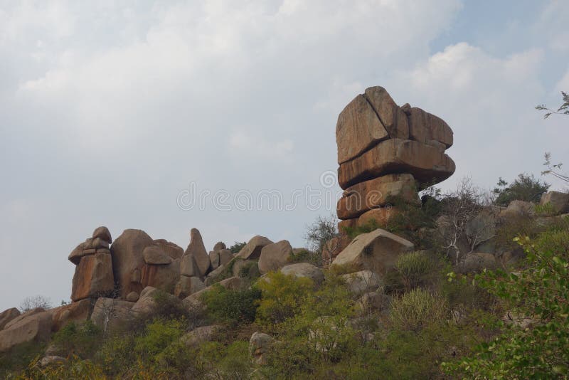 Unique rock view stock photo. Image of kingdom, rock - 32031018