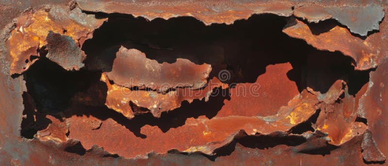 Unique Rust Patterns Showcasing Abstract Textures of Aged Metal ...