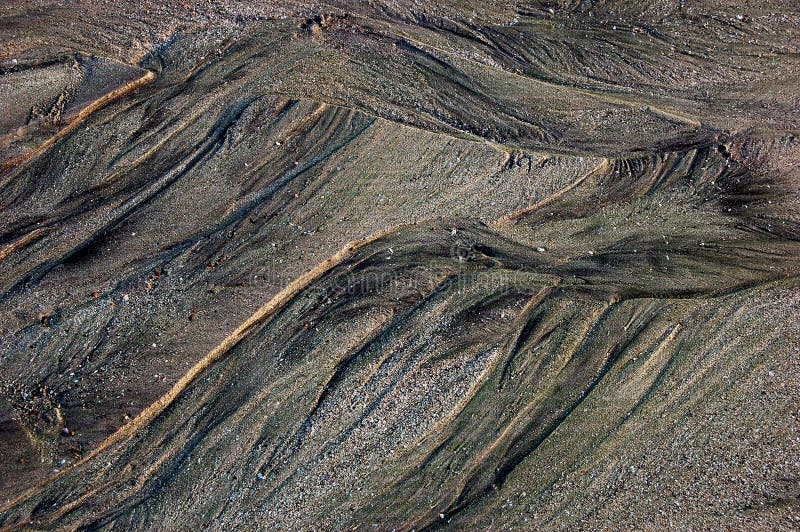 Unique Sand Patterns on a Sand,Sindhudurga,Maharashtra,India Stock ...